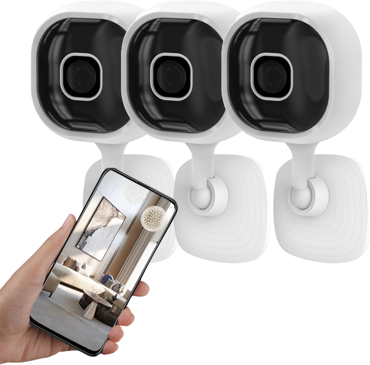 Amazon.com : SHPTDJTIC Mini Security Camera Outdoor/Indoor with Audio ...