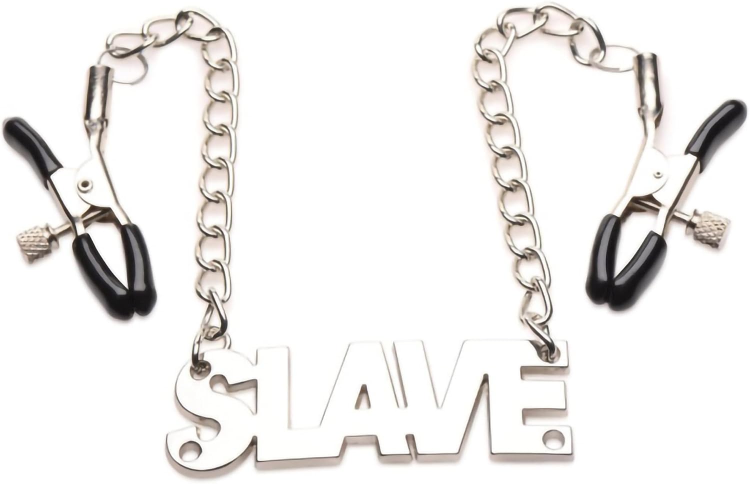 SLAVE - Morsetti per capezzoli con catena - BDSM MEO Germany : Amazon ...