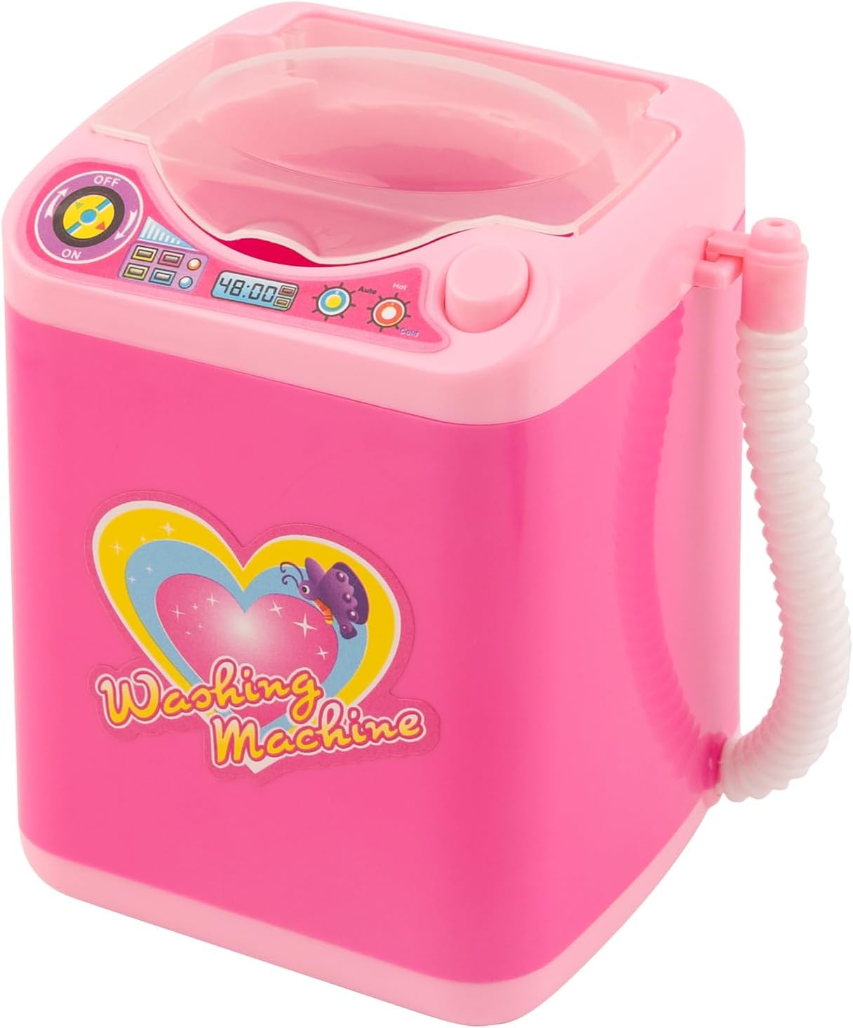 Amazon.com: Framendino, Pink Makeup Brush Sponge Washing Machine ...