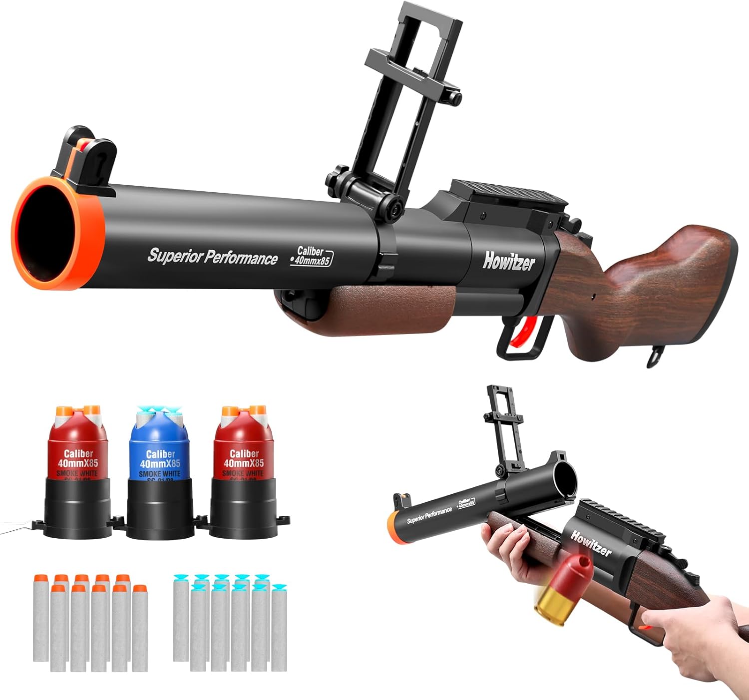 Amazon.com: Shell ejecting Soft Bullet Toy Gun Foam Pellet Blasters ...