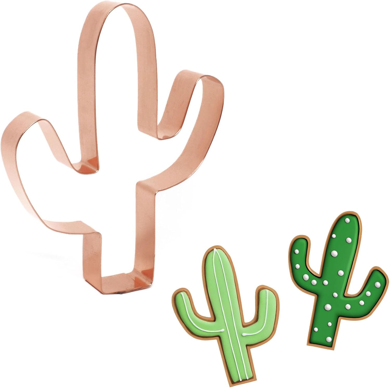 Amazon.com: Cactus Cookie Cutter 5.25 Inch Handcrafted in USA by The ...