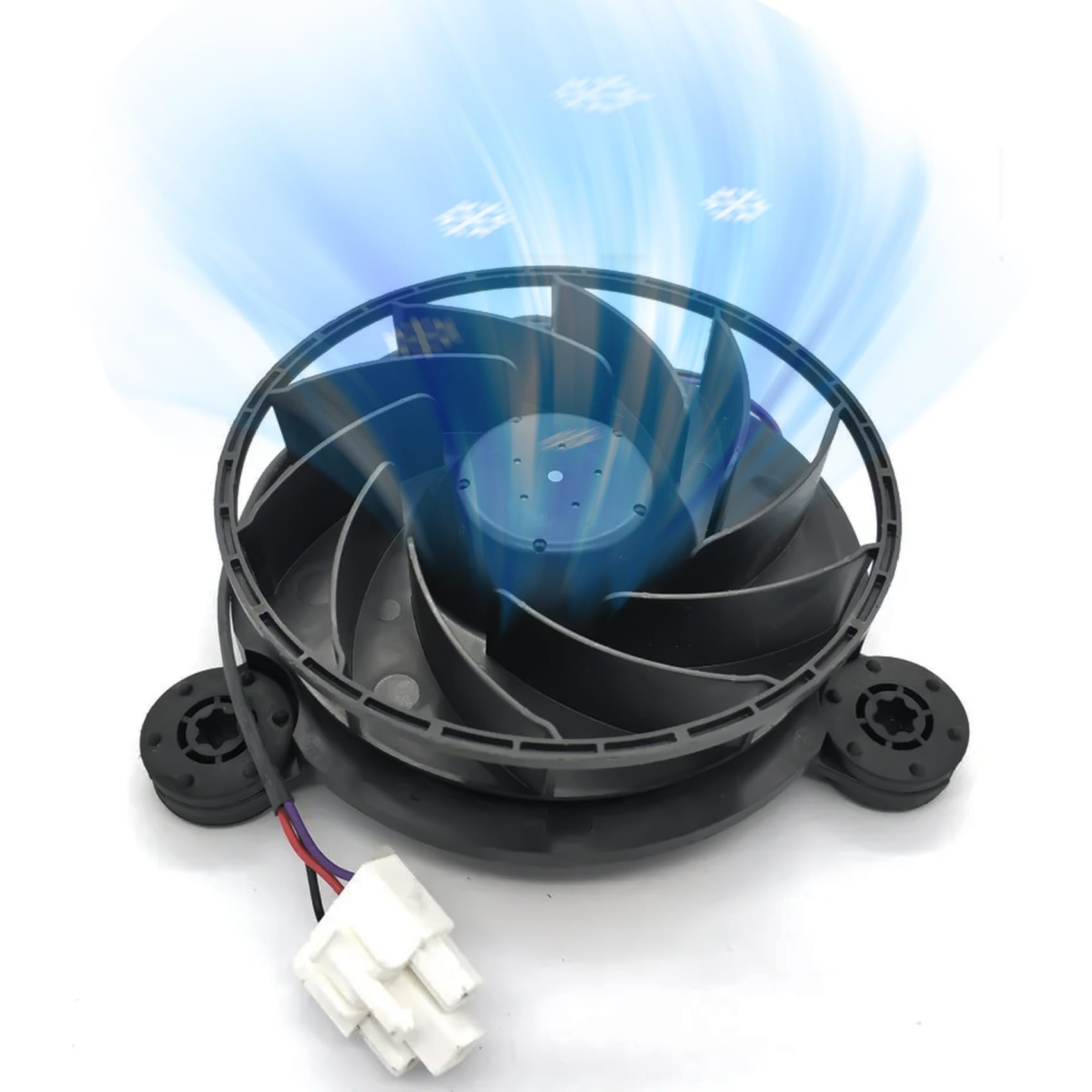 Amazon.com: 2024 Upgrade 12035GE-12M-YT Refrigerator Cooling Fan Motor ...