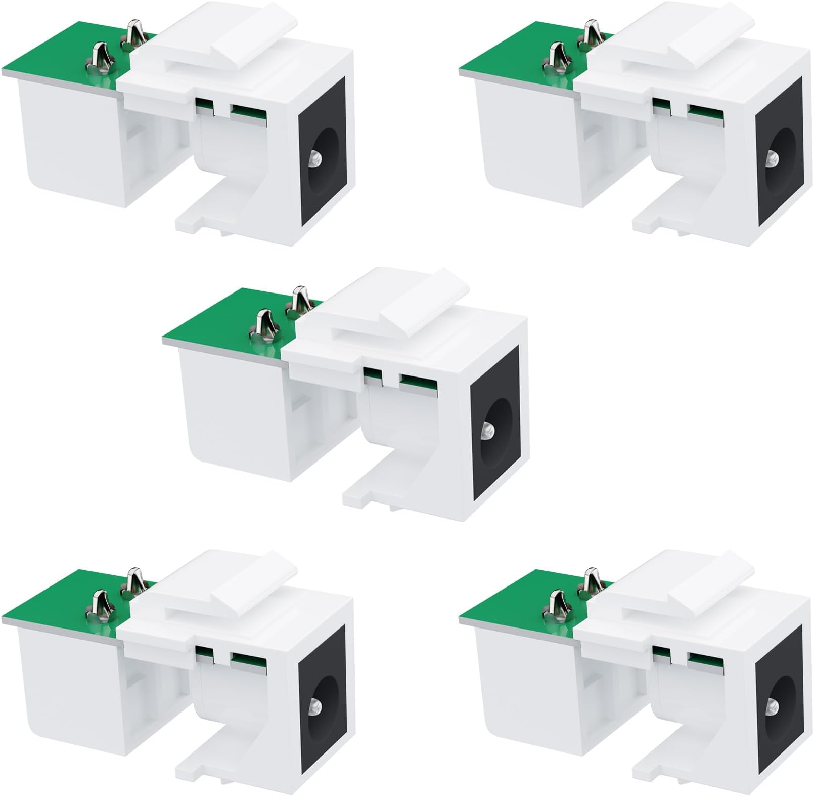 Amazon.com: RiteAV Standard 2.1mm DC Power Jack to Screw Terminals ...