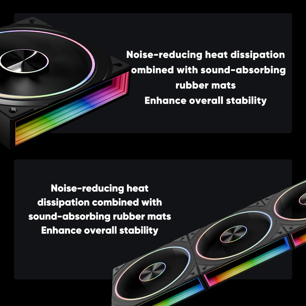 Snapklik.com : Transwarp 120mm RGB Case Fan, Infinity Mirror Daisy ...
