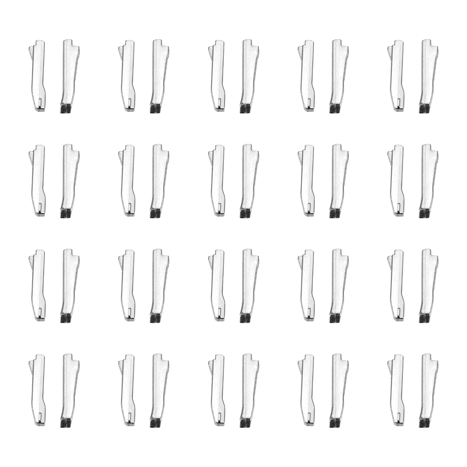 Amazon.com: uxcell 20 Sets Double Open Zipper Repair Latch Kits, #10 ...