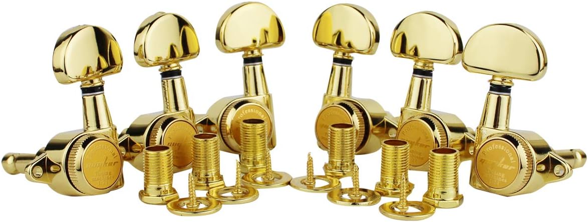 Amazon.com: Grover 106G Locking Rotomatic Tuners/Machine Heads, 3-Per ...