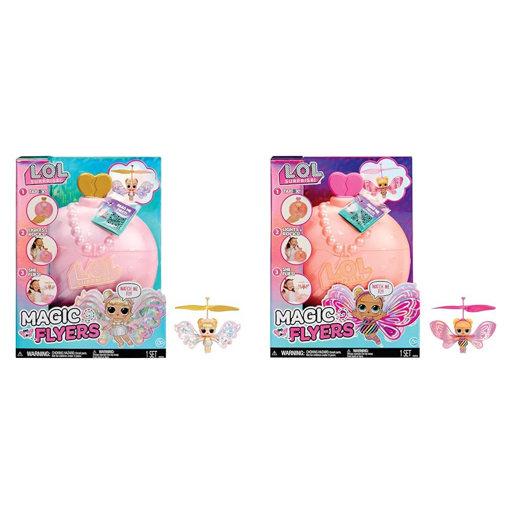 L.O.L. Surprise! Magic Flyers - Flutter Star - Hand Guided Flying Doll ...