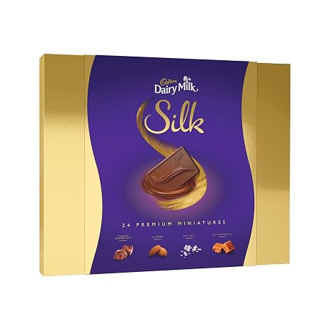 Cadbury Silk Miniatures Chocolate Gift Box, 240 g : Amazon.in: Grocery ...