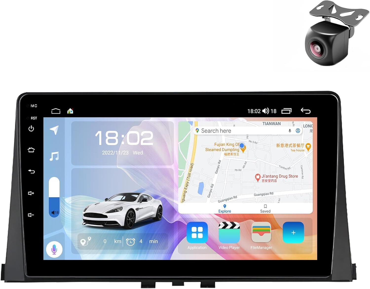 Amazon.com: Android 12 System for Citroen Berlingo for Peugeot Partner Rifter 2 DIN Car Stereo ...