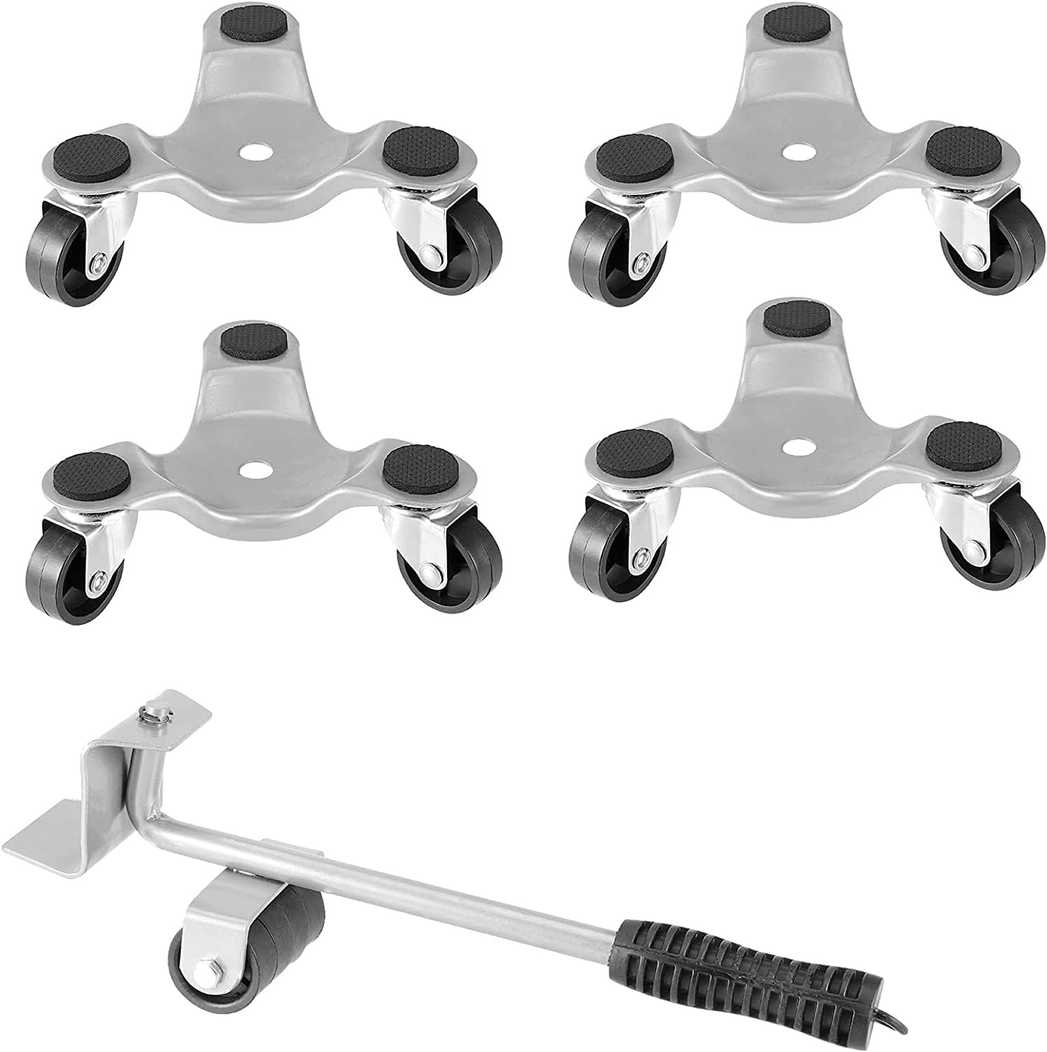 Amazon.com: Rocky Mountain Goods 3 Wheel Furniture Dolly with Casters ...