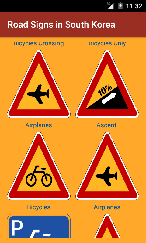 Road Signs in South Korea: app su Amazon Appstore