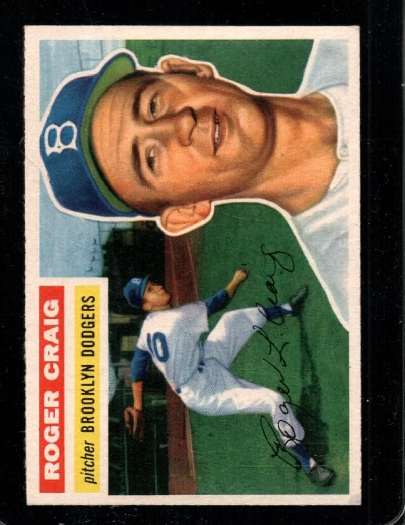 Amazon.com: 1956 TOPPS #63A ROGER CRAIG GREY BACKS EXMT (RC) DODGERS ...