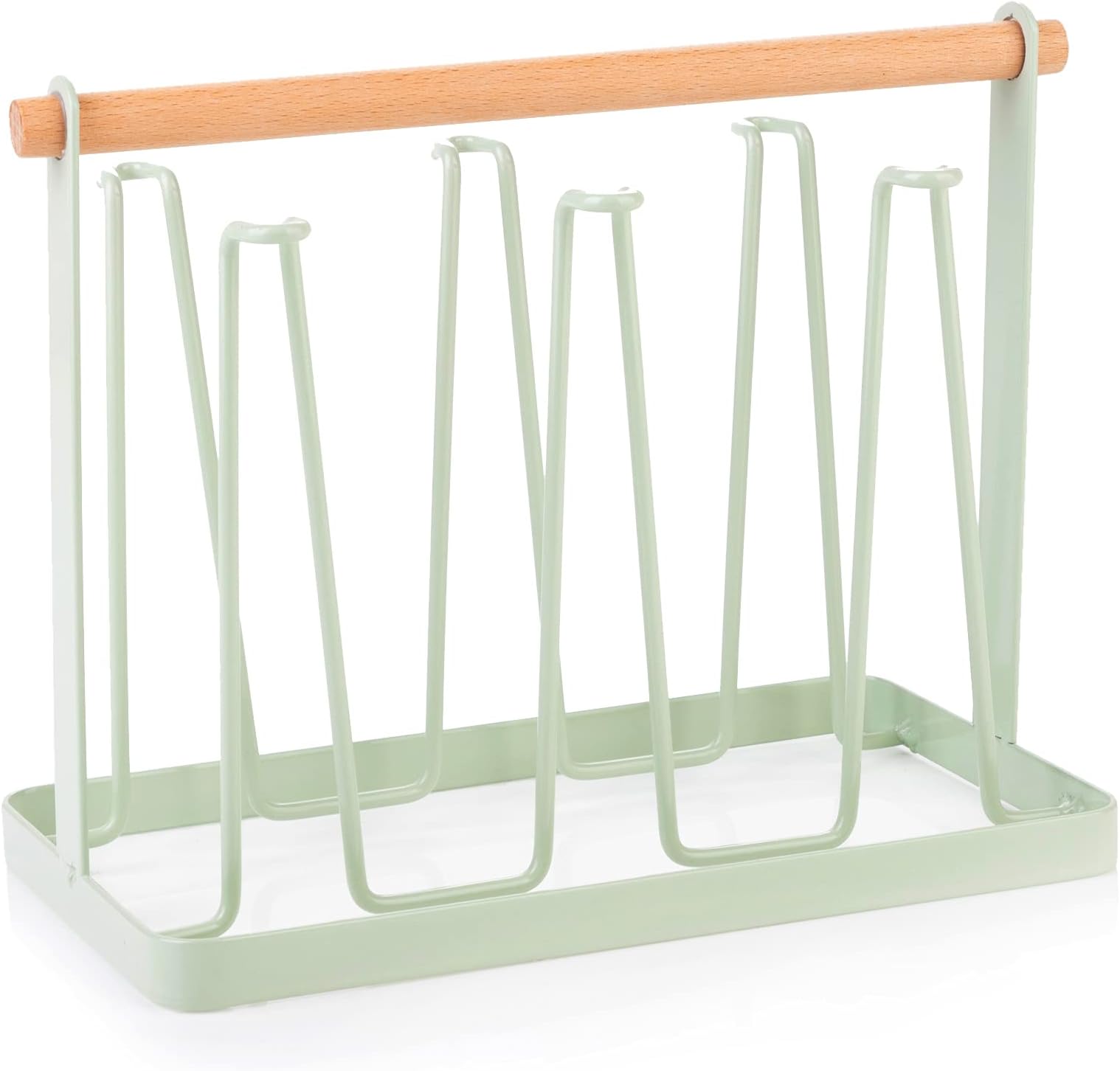 YUNXIASW 6 Cups Mug Glasses Cup Drying Rack Glass Holder Glass Drying ...