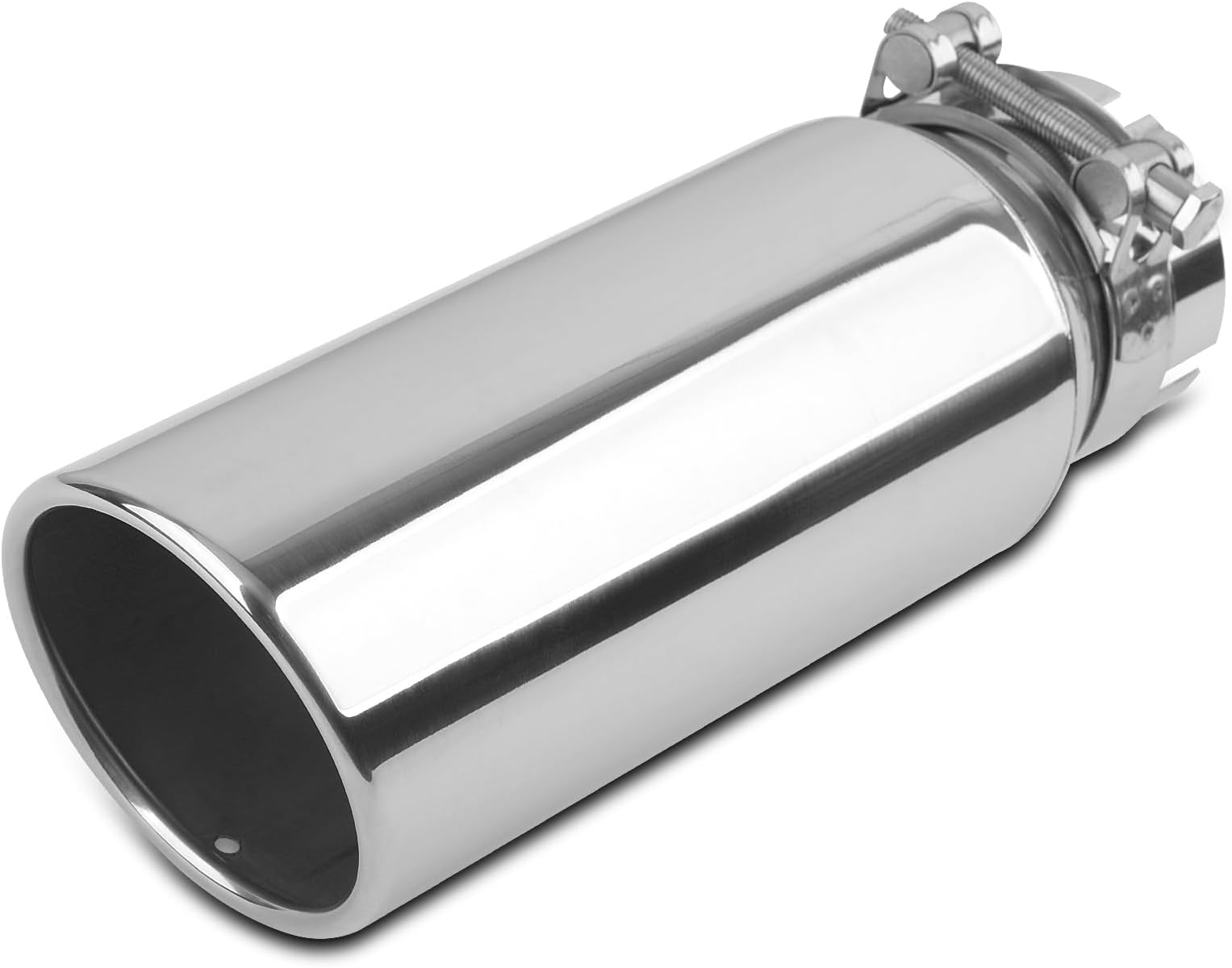 Amazon.com: Vurkcy 3 inch Inlet Exhaust Tip, 4" Outlet 12" Overall ...
