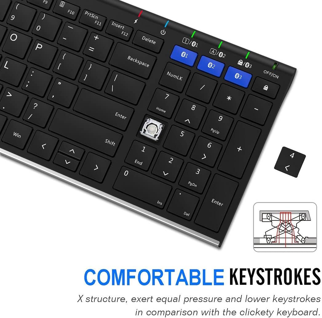 Arteck HB193 Universal Bluetooth Keyboard User Manual