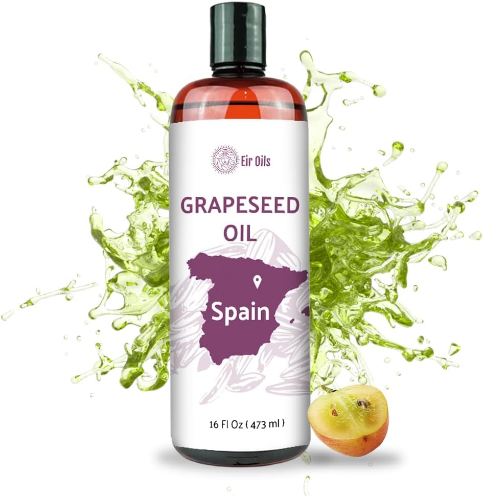Amazon.com: Nature Packaged Grapeseed Oil (16 oz) - Pure Grapeseed oil ...