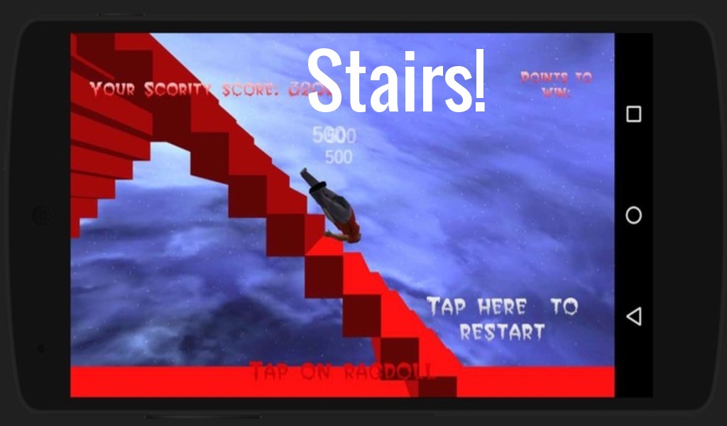 Push The Ragdoll Down The Stairs - App on Amazon Appstore
