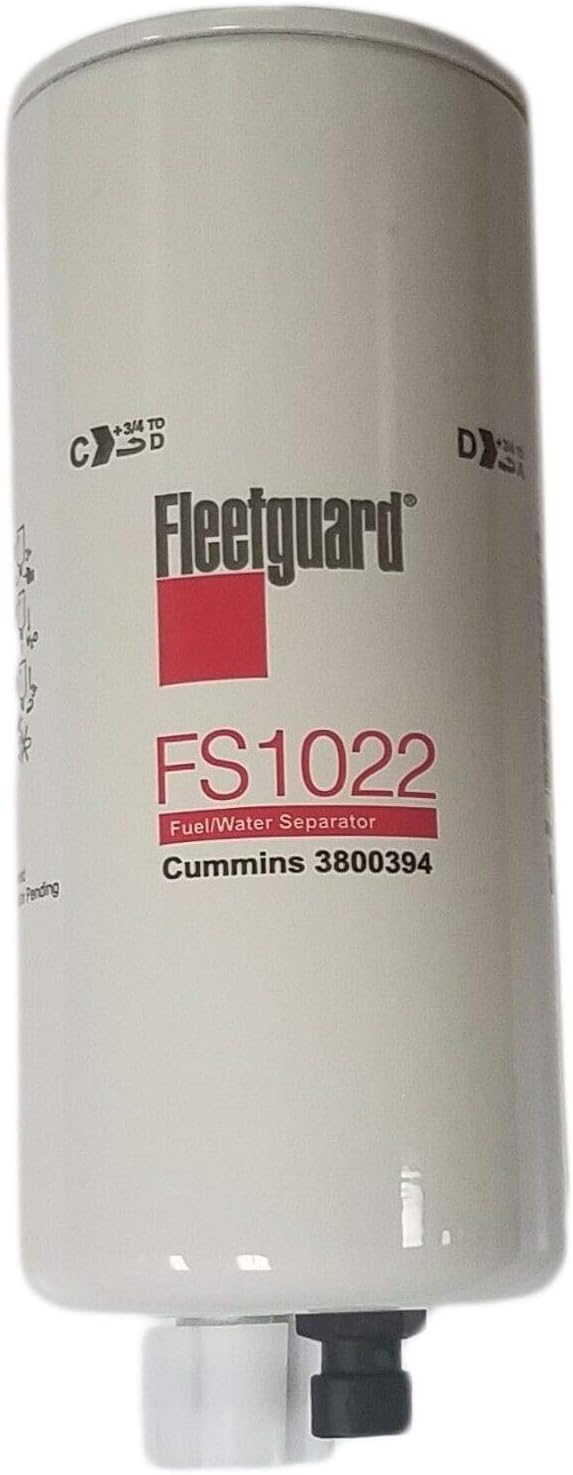Amazon.com: Fleetguard FS1281, Diesel Fuel Water Separator : Automotive