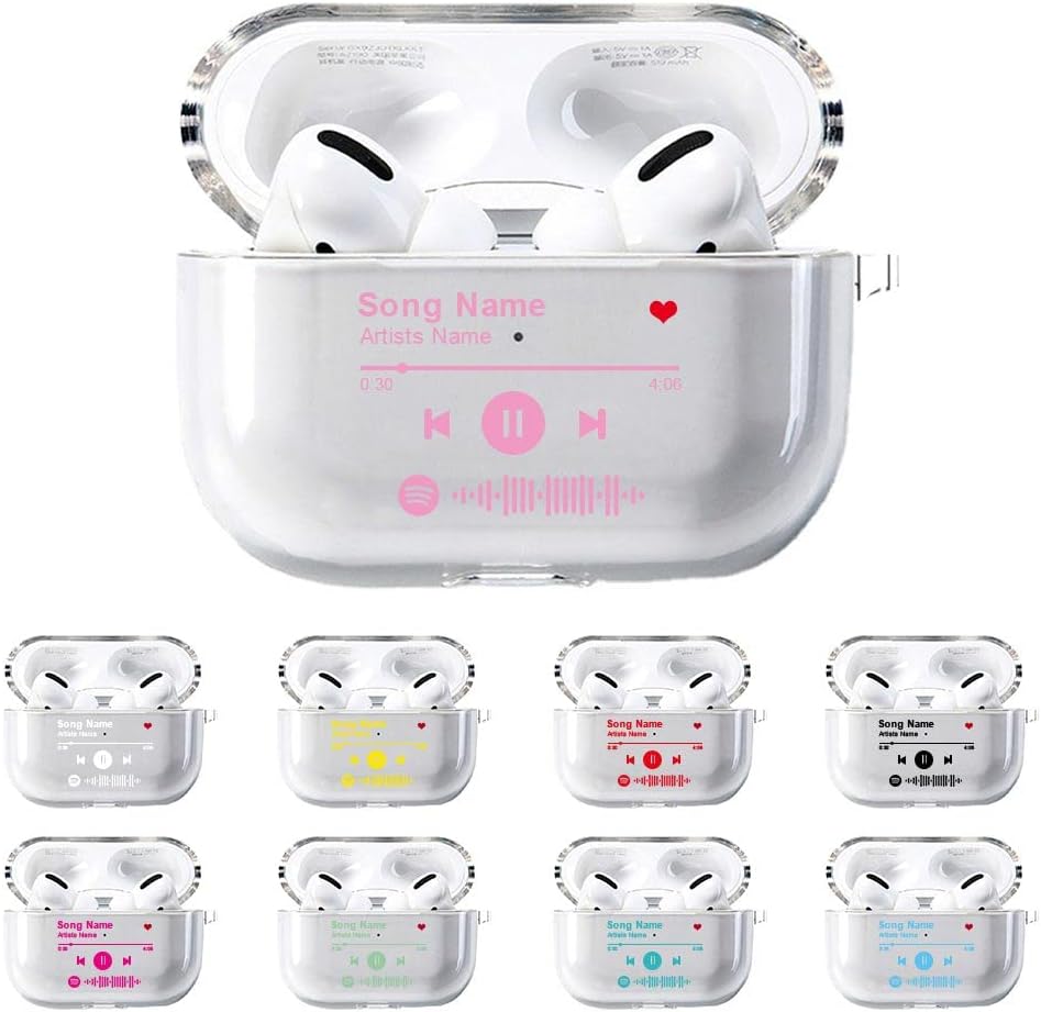 Amazon.com: Custom Spotify Airpod Case for AirPods Pro 2 with Keychain ...