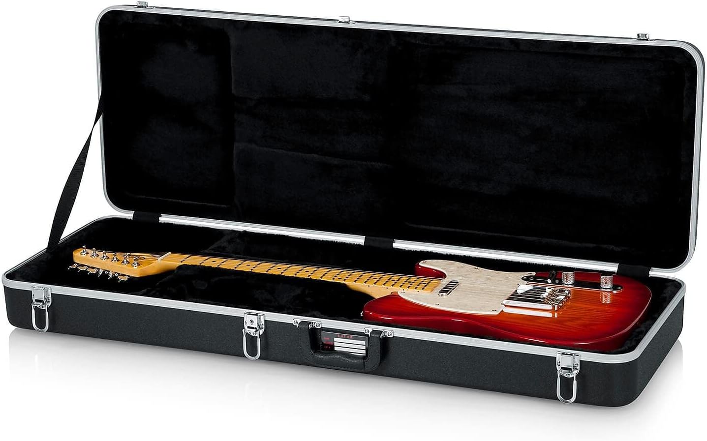 Amazon.com: COFFIN CASES Model G-185R Electric Guitar Case Red Velvet ...