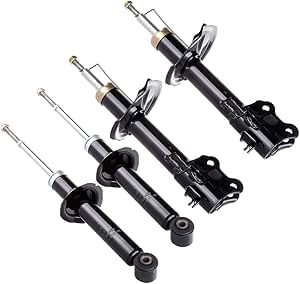 Amazon.com: cciyu New Full Set of 4 Shocks Struts Absorber Replacement ...