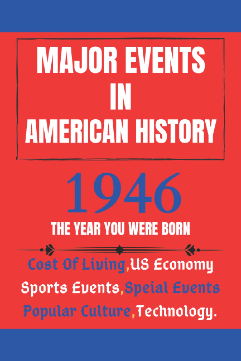 Buy Major Events In American History 1946 The Year You were Born: Back ...
