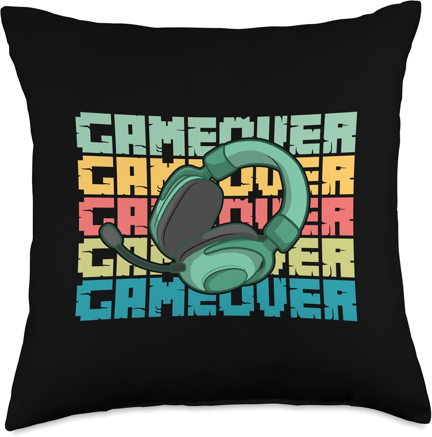 Amazon.com: Videogame gamer player video game WASD Gameover Gaming ...