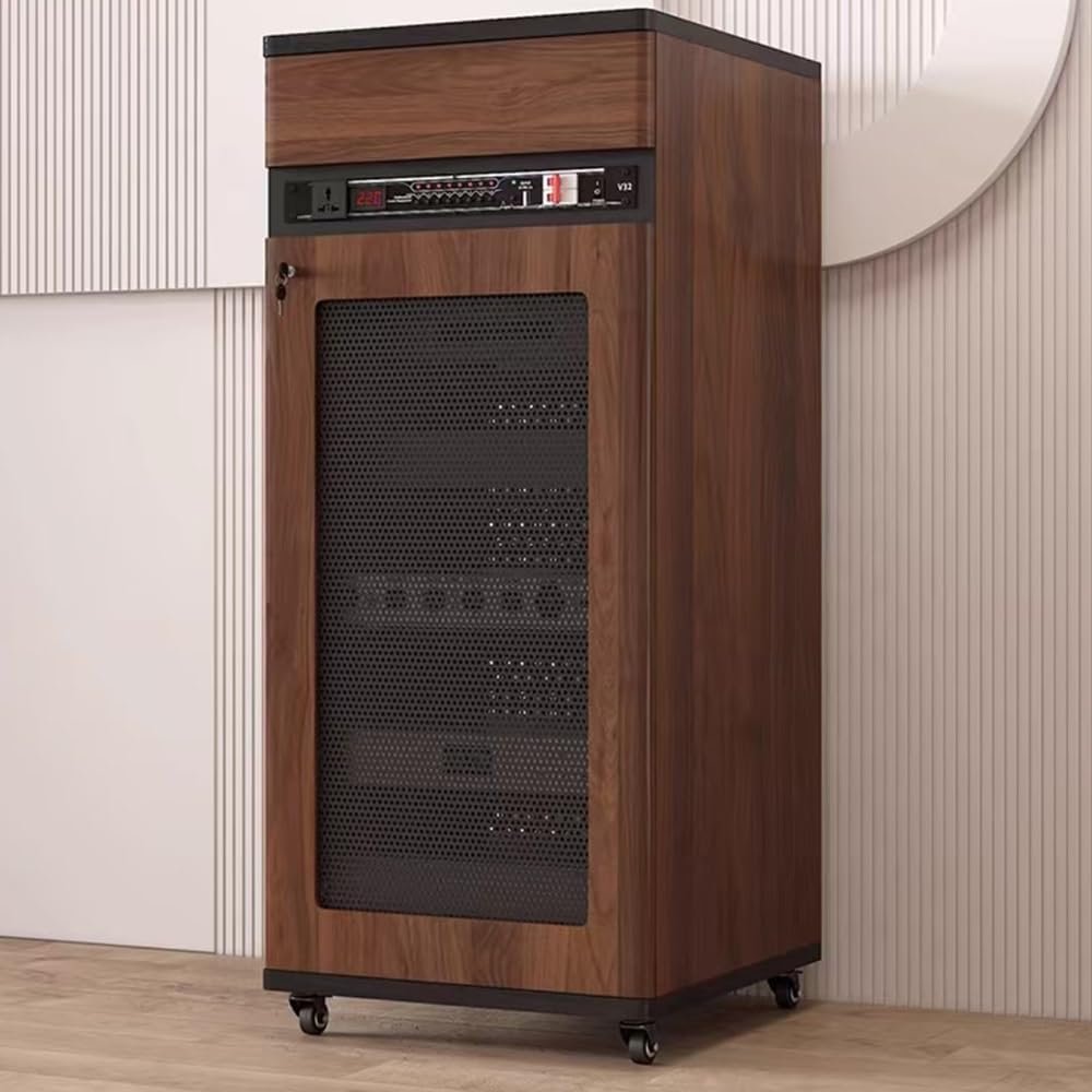 Amazon.com: NILZA AV Media Stand with Wheel Audio Rack Video Game ...