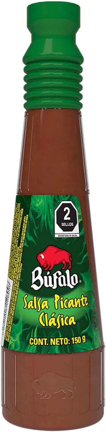 MexGrocer Bufalo Salsa Clasica 150 ml (Pack of 4) : Amazon.co.uk: Grocery