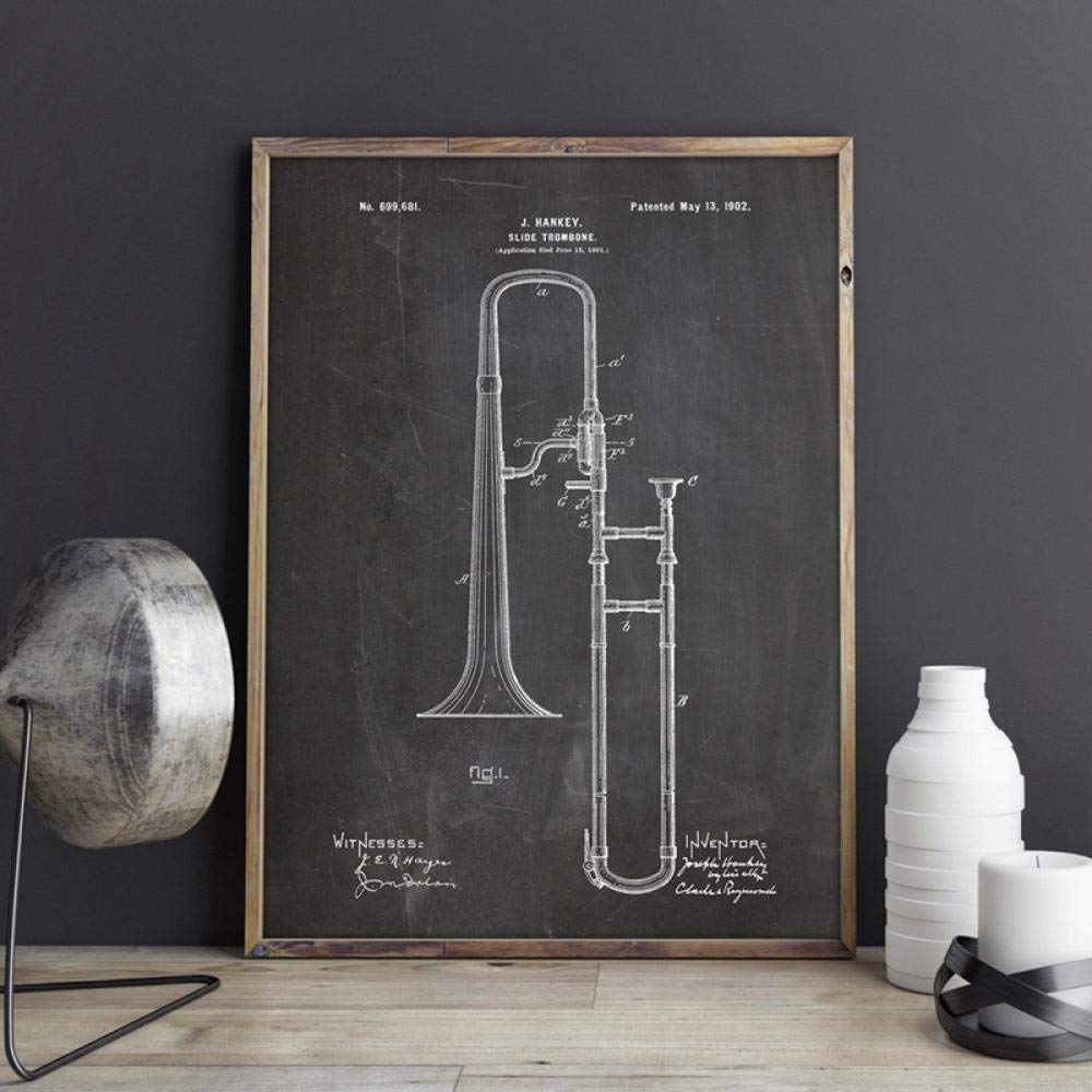 Desenho De Trombonista