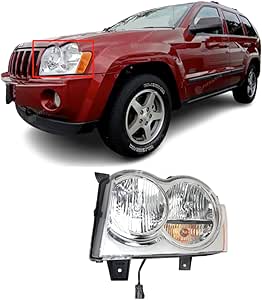 Amazon.com: FitParts Compatible With Left Driver Side Halogen HeadLight ...