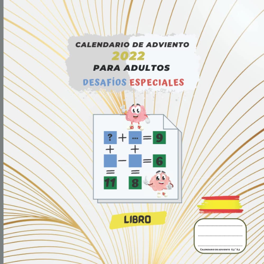 Libro Calendario De Adviento 2022 Para Adultos Desafios Especiales De ...