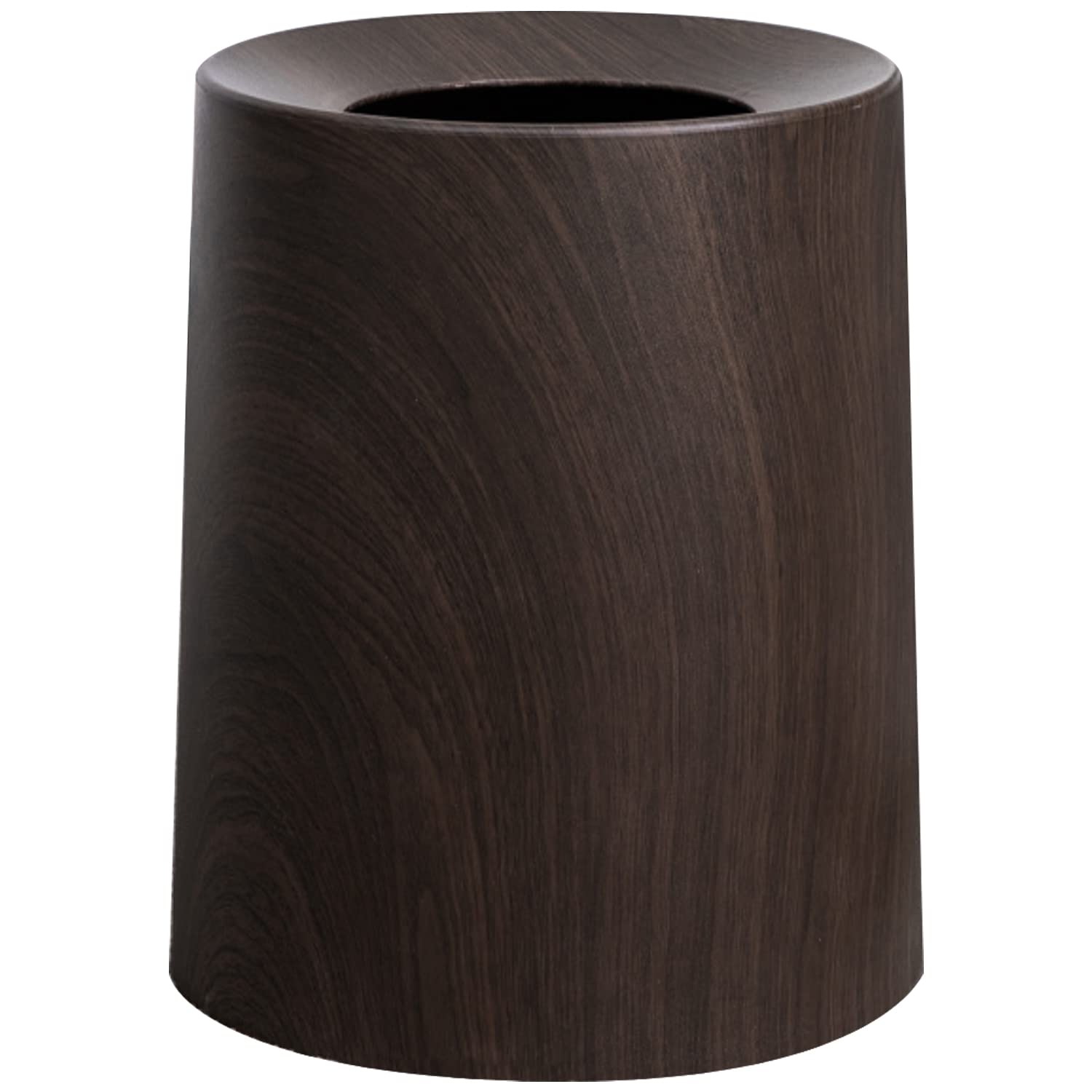 Amazon.com: Spill Proof Kids Pet Friendly Garbage Can - Dark Walnut ...