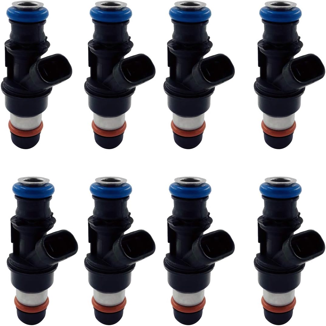 Amazon.com: GzYcsFocusqp 8 Pcs Fuel Injector Compatible for Chevy GMC ...