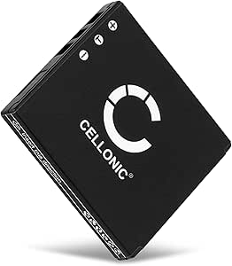 CELLONIC, Battery for Camera, compatible with Sanyo Xacti VPC-CG9, VPC-CG65, DB-L20, VPC-E6 (3 ...
