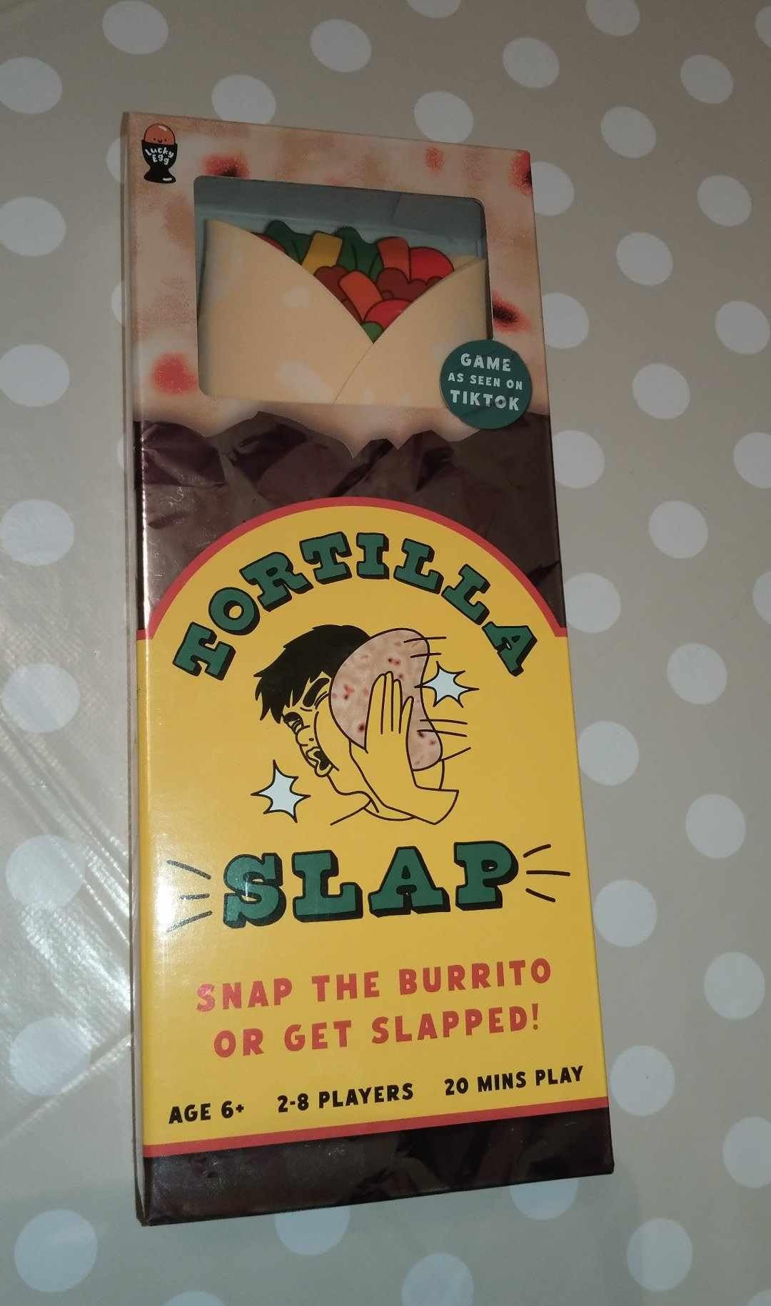 Lucky Egg Exciting Tortilla Slap Family Game - Fun Family Games for 6 ...