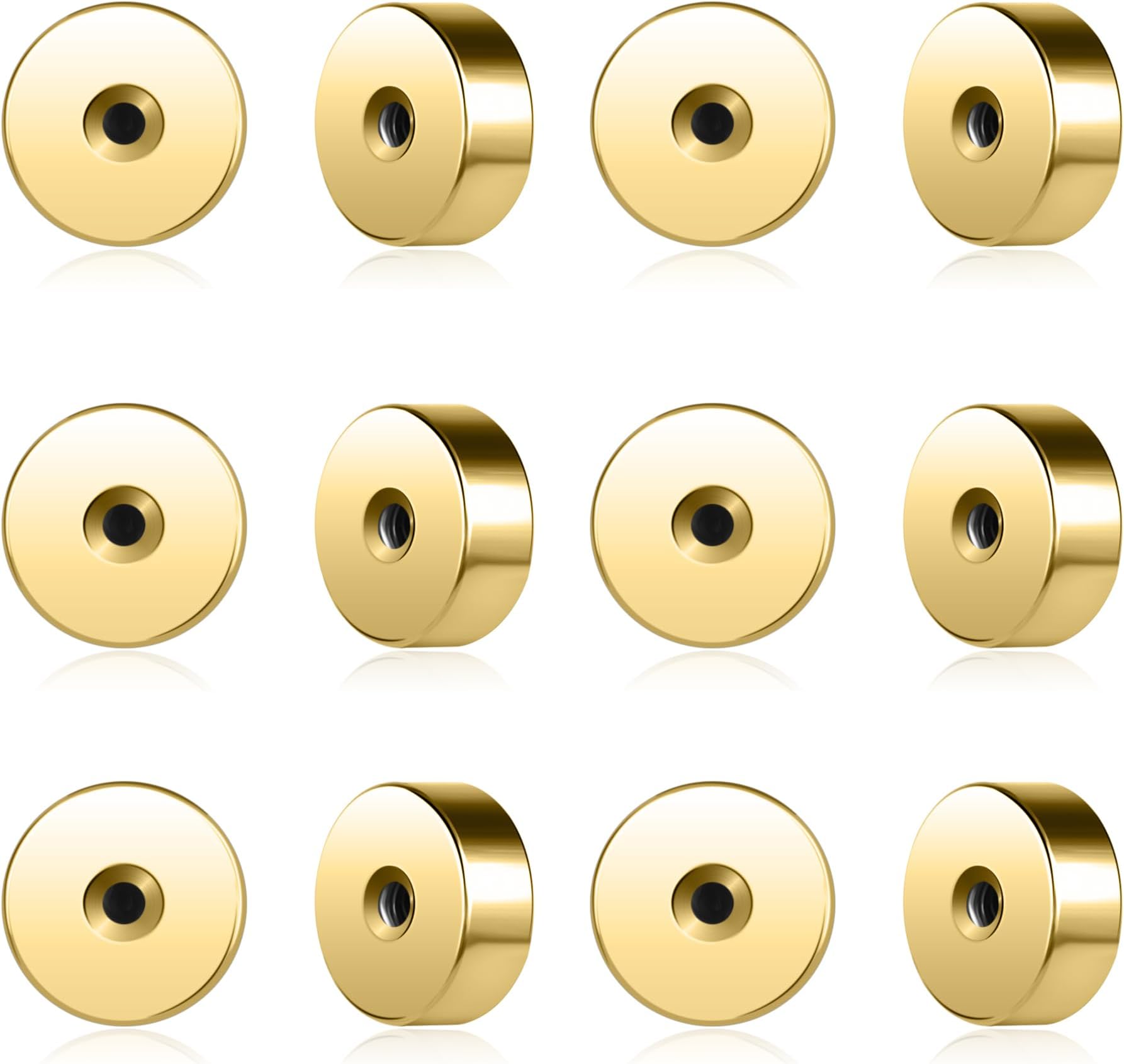 Amazon.com: AoedeJ Stainless Steel Earring Backs Locking Earring Backs ...