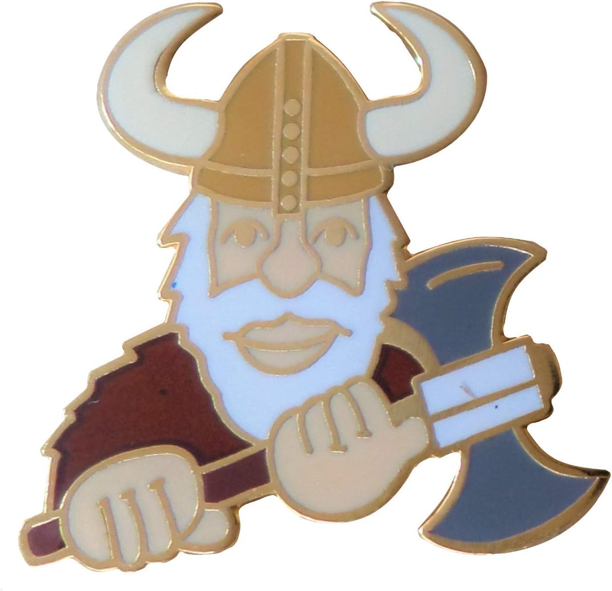 Amazon.com: 1000 Flags Limited Viking Enamel and Metal Pin Badge ...