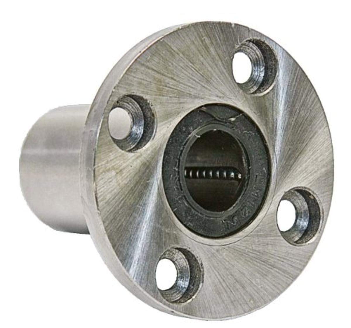 12mm Round Flanged Long Bushing Linear Motion : Amazon.ca: Industrial ...