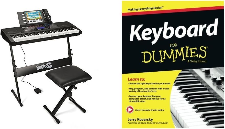 RockJam RJ761-SK Key Electronic Interactive Teaching Piano Keyboard ...