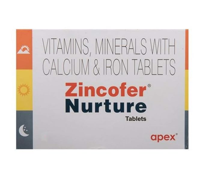 Zincofer Nurture - Strip of 30 Tablets : Amazon.in: Health & Personal Care