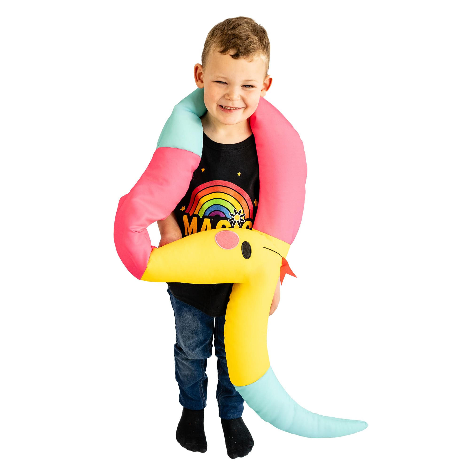 MagicMeadow Balance Snake Sensory Toy | Soft Stuffed Toddler Toy ...