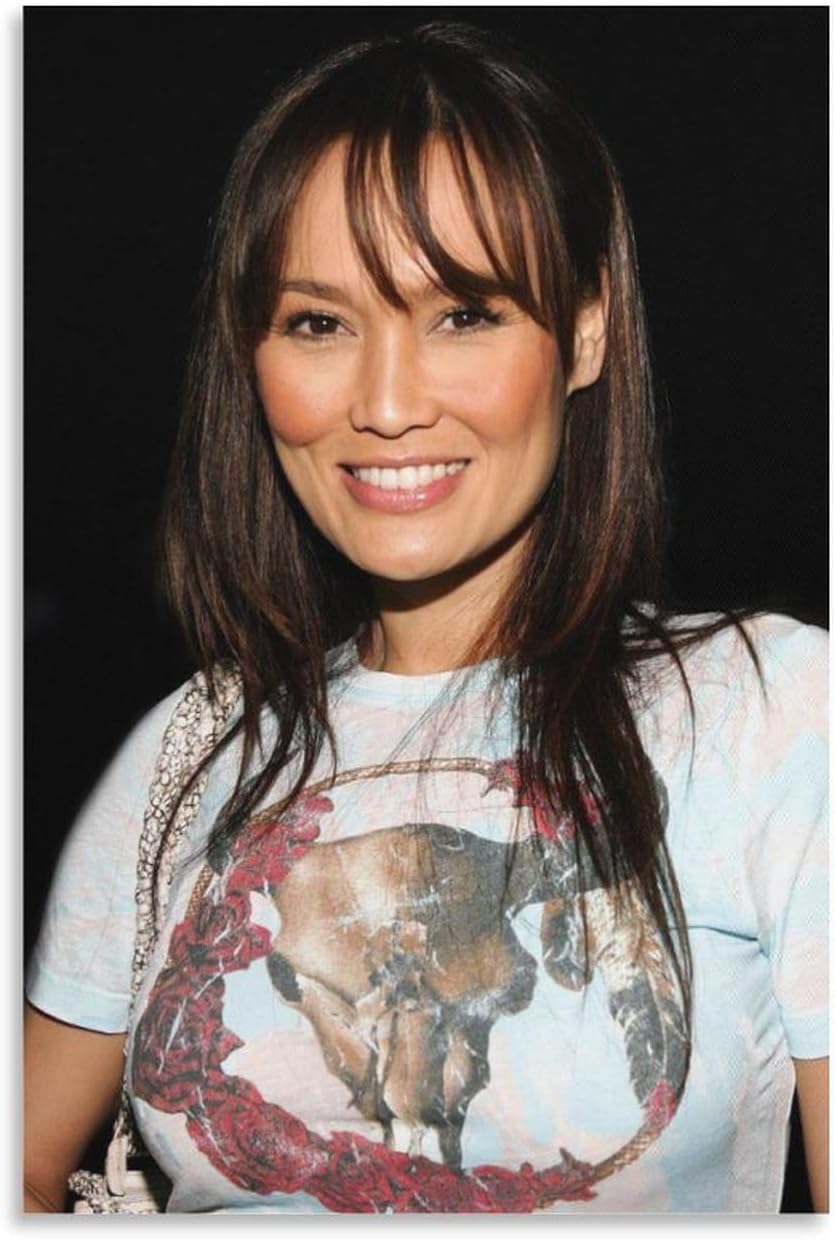 Amazon.com: KERSEN The Singer Tia Carrere Poster (54) Canvas Wall Art ...