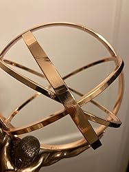 Amazon.com: Veronese Design 9 Inch Atlas Carrying Celestial Sphere ...