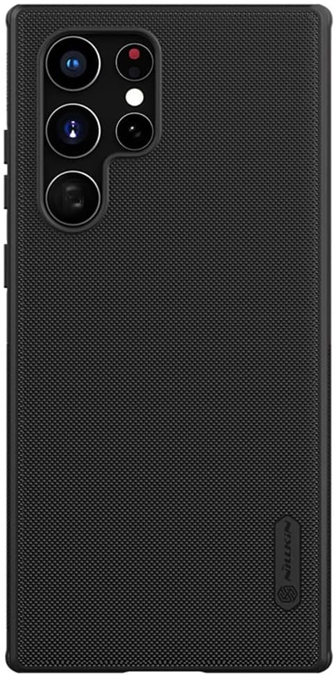 Capa Anti Impacto Nillkin Modelo Frosted Pro compatível com Galaxy S23 Ultra (6.8 Pol) (Preto ...