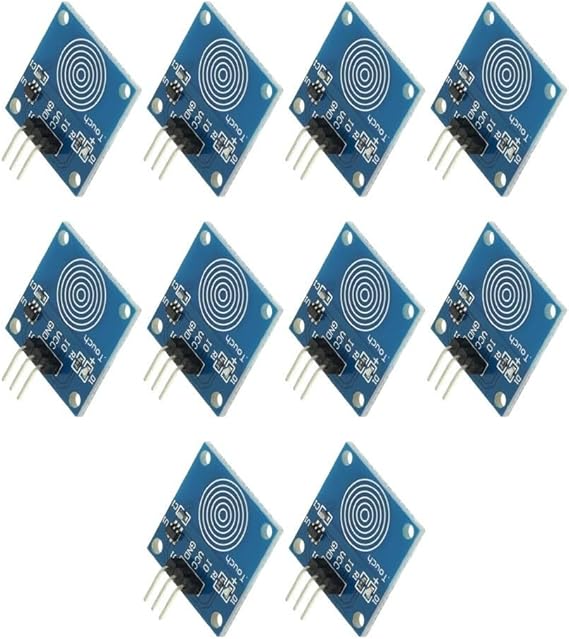 20pcs TTP223 capacitive touch sensor modules designed for hidden ...