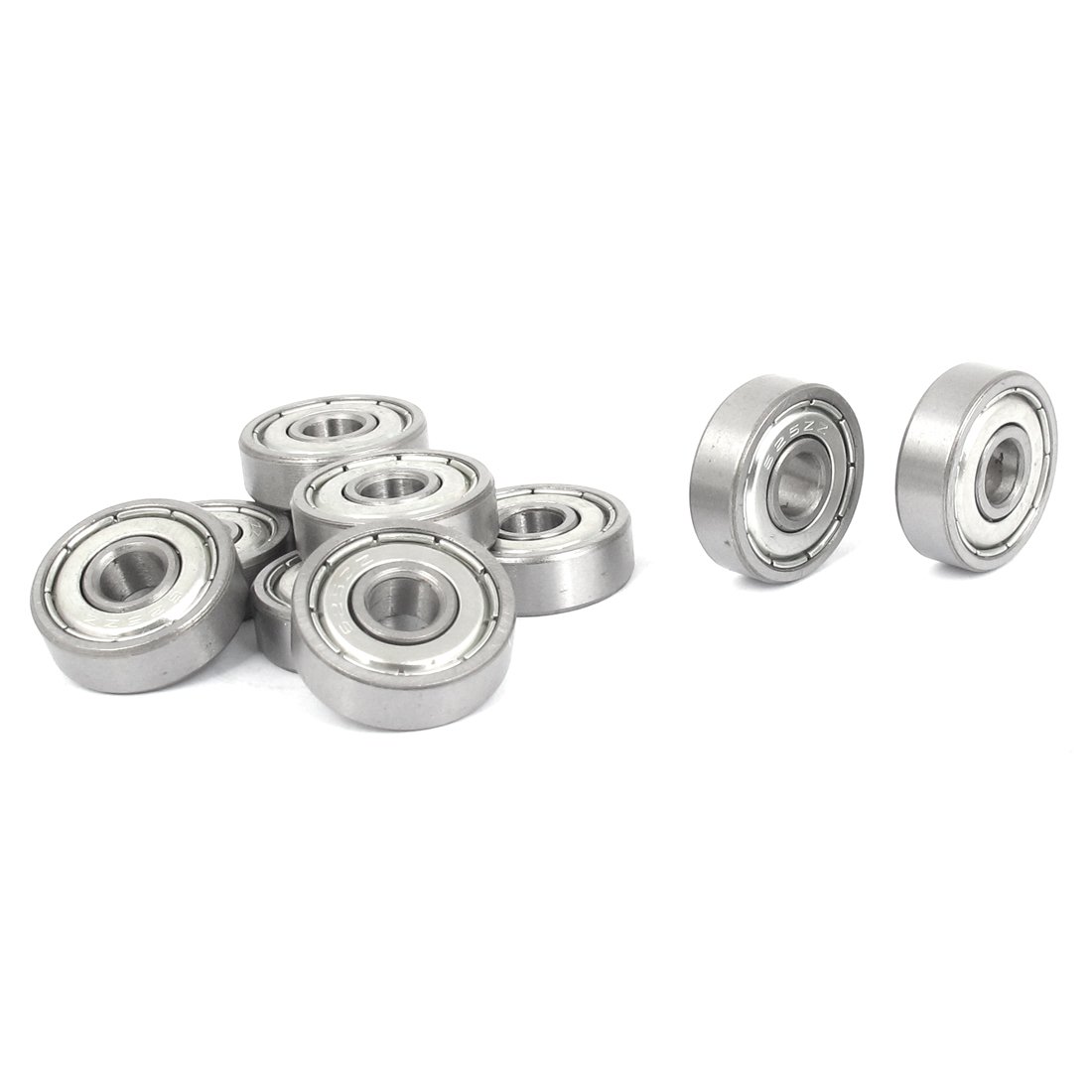 10 Pcs 625ZZ Single Row Deep Groove Radial Ball Bearing 16mm x 5mm x ...