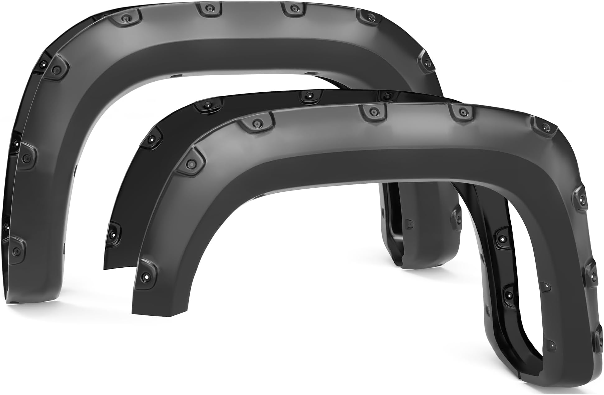 Amazon.com: Rough Country Pocket Fender Flares for 07-13 Chevy/GMC 1500 ...