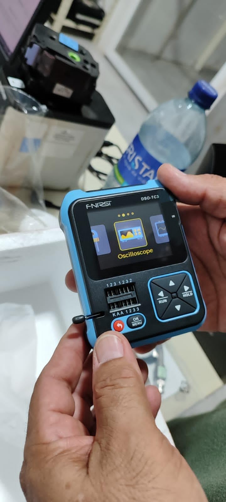 Transistor Checker Tester, Digital Oscilloscope Portable Handheld ...