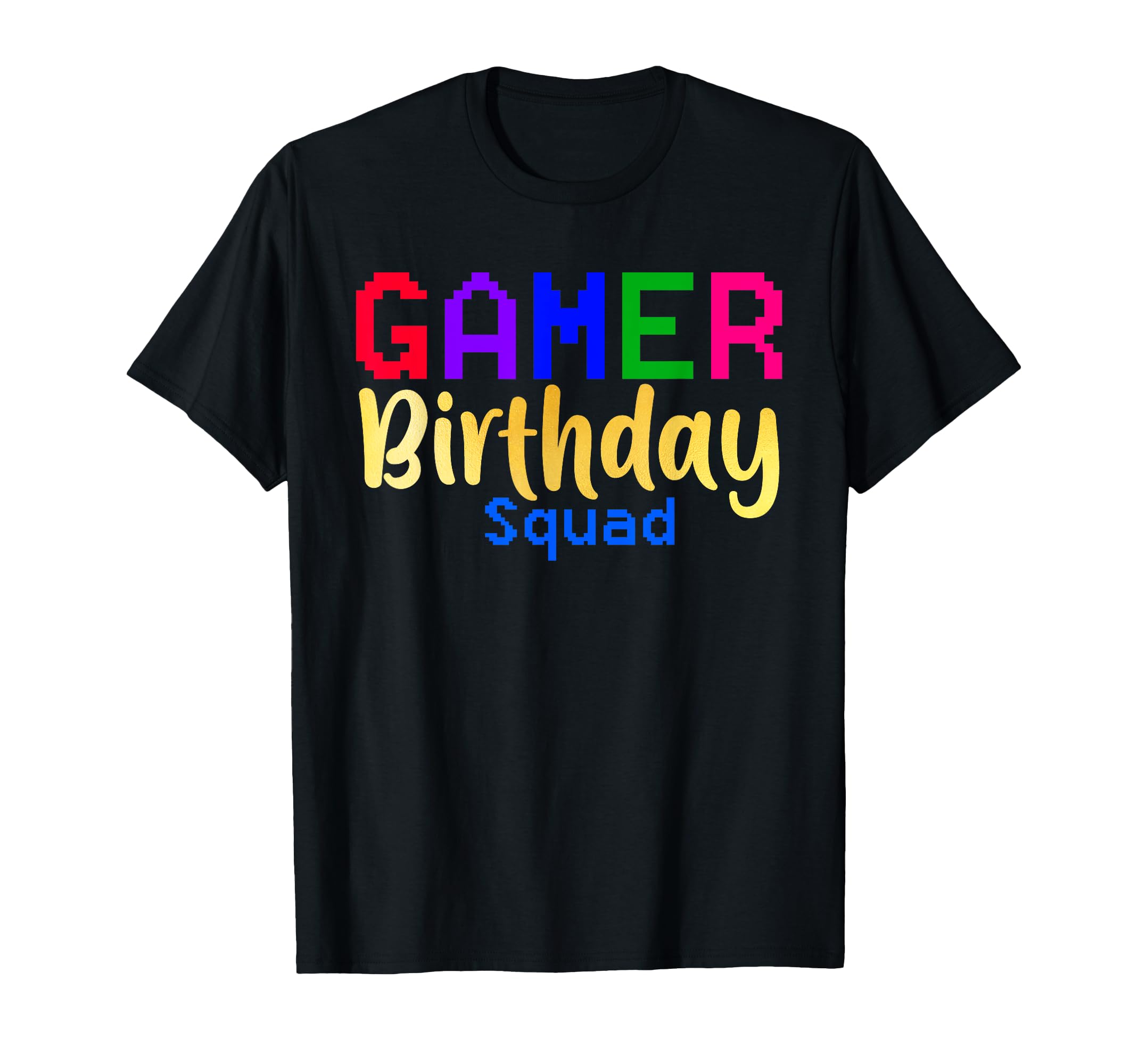 Amazon.com: Gamer Birthday Squad Party Happy B-Day Video Game Party ...